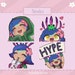 Neeko Hype Hydrate Cozy Happy Twitch Discord Emote League of Legends - Etsy