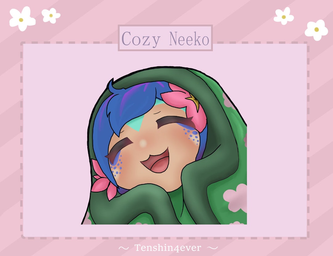 Neeko Snuggle Cozy Twitch Discord Emote League of Legends - Etsy
