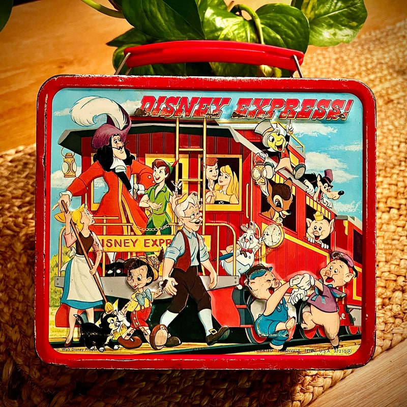 Vintage Lunch Box - Etsy