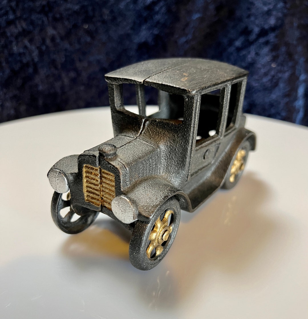 Collectable Cast Iron Vintage Toy Car - Etsy