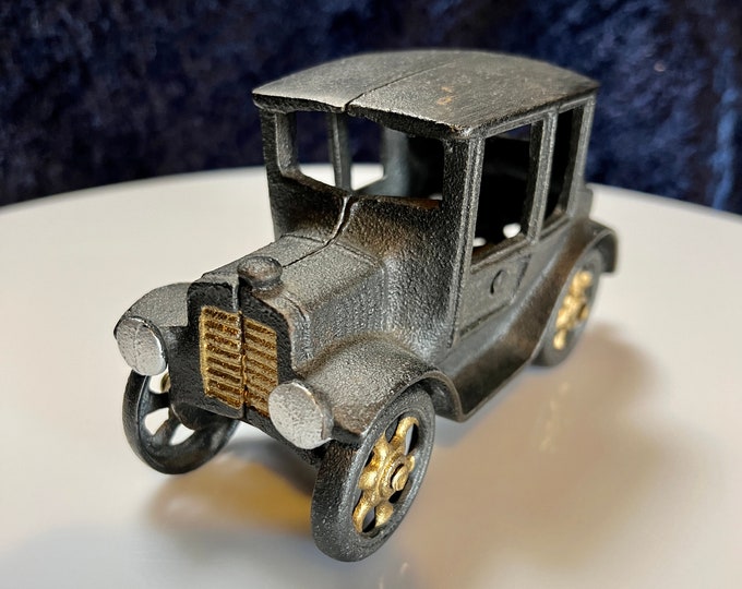 Collectable Cast Iron Vintage Toy Car - Etsy