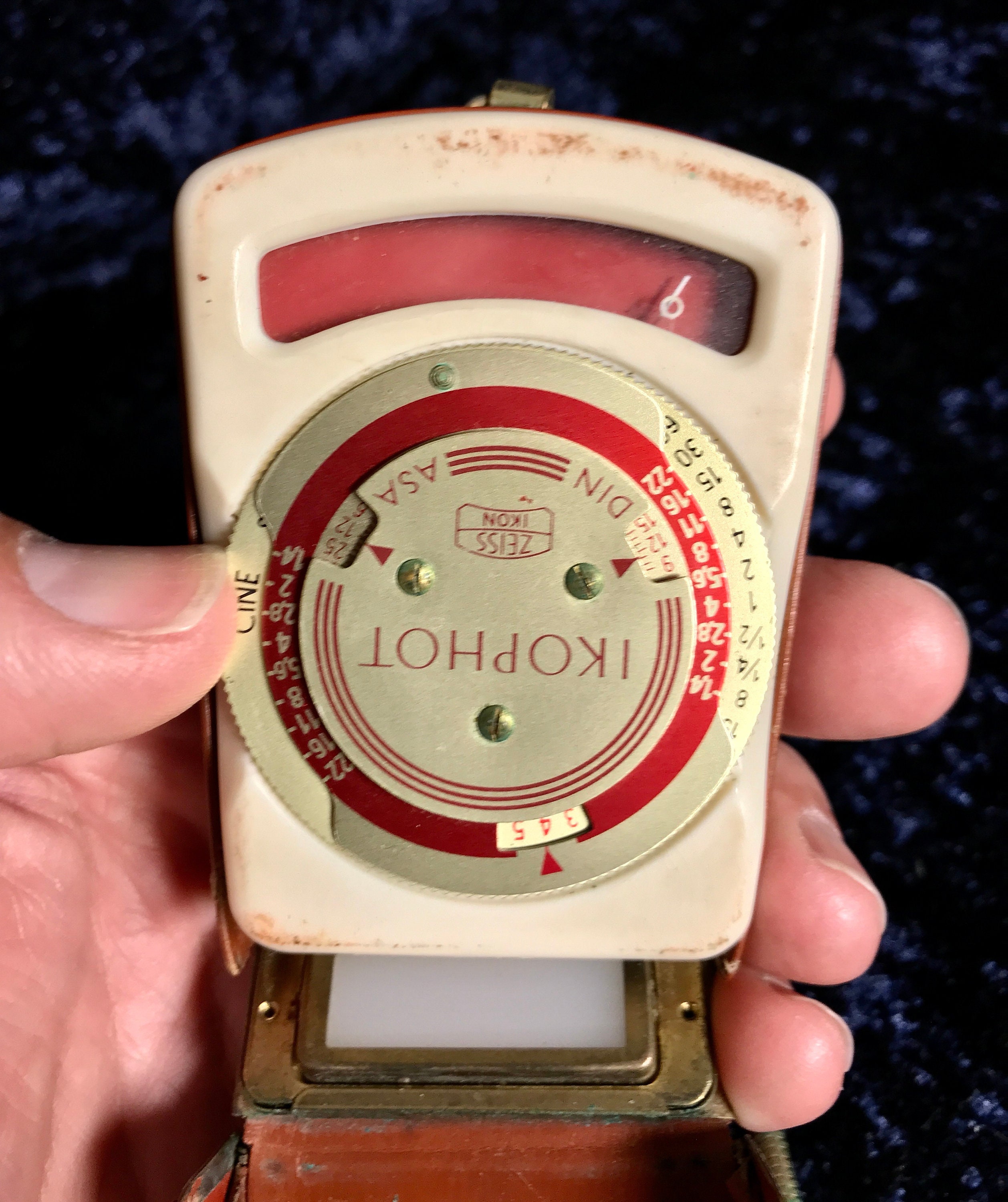 Vintage Ikophot Zeiss Light Meter From Germany - Etsy