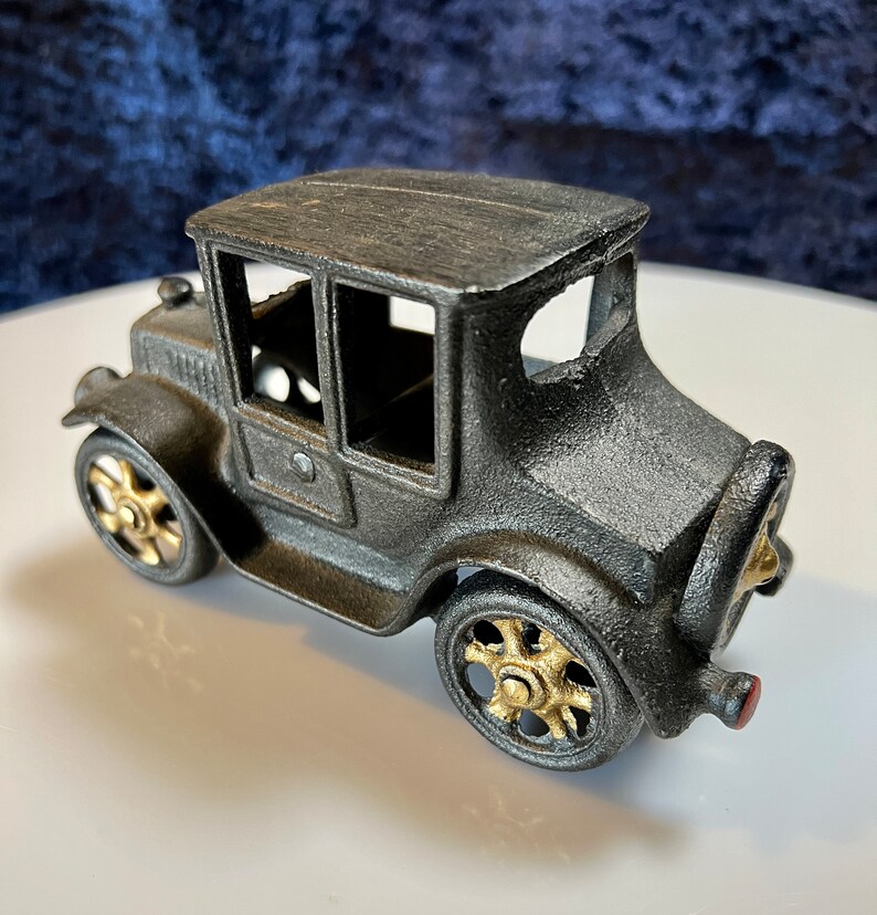 Collectable Cast Iron Vintage Toy Car - Etsy