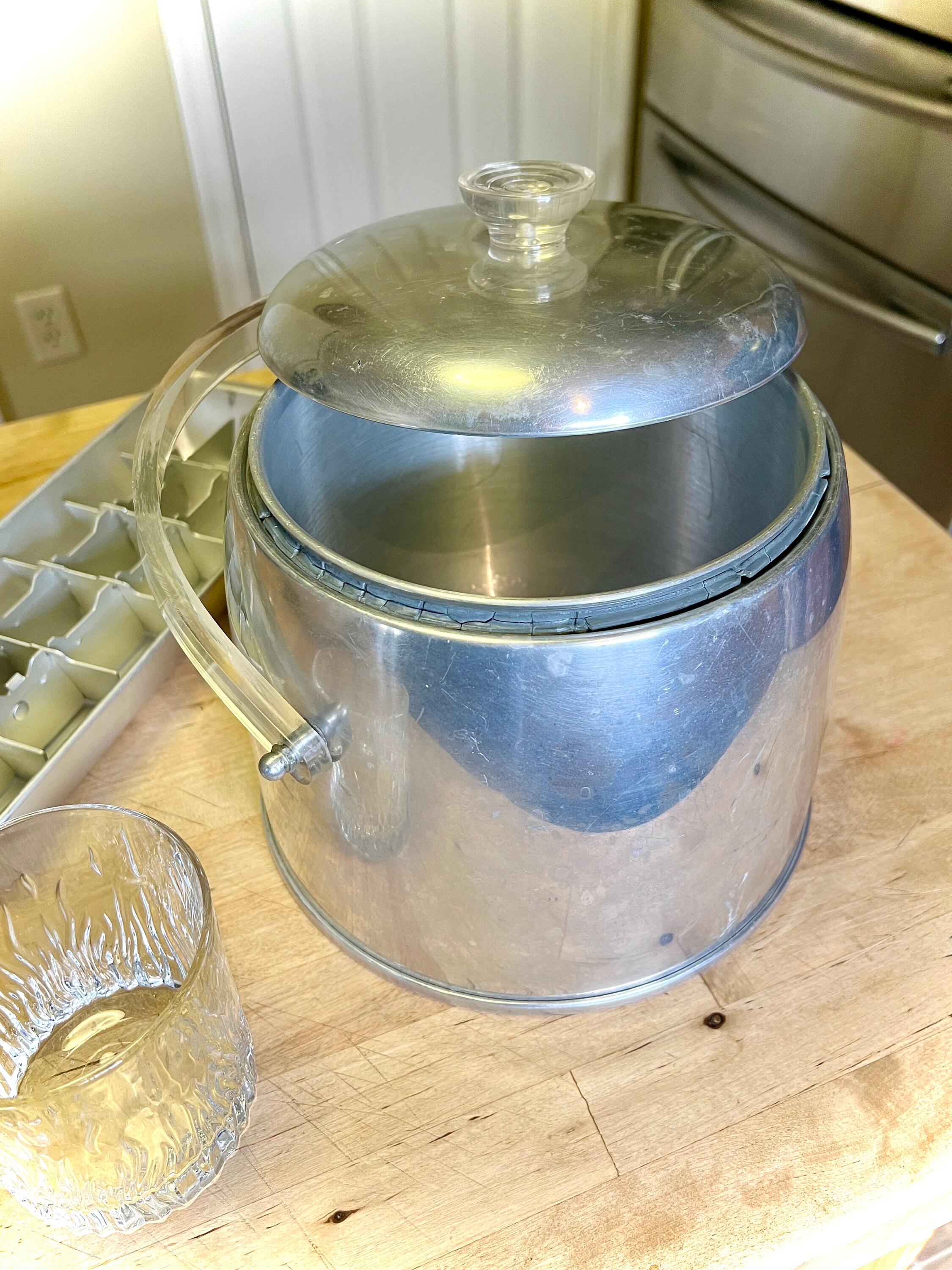 Kromex Ice Bucket Aero Space Age Style Metal Aluminum MCM Barware - Etsy