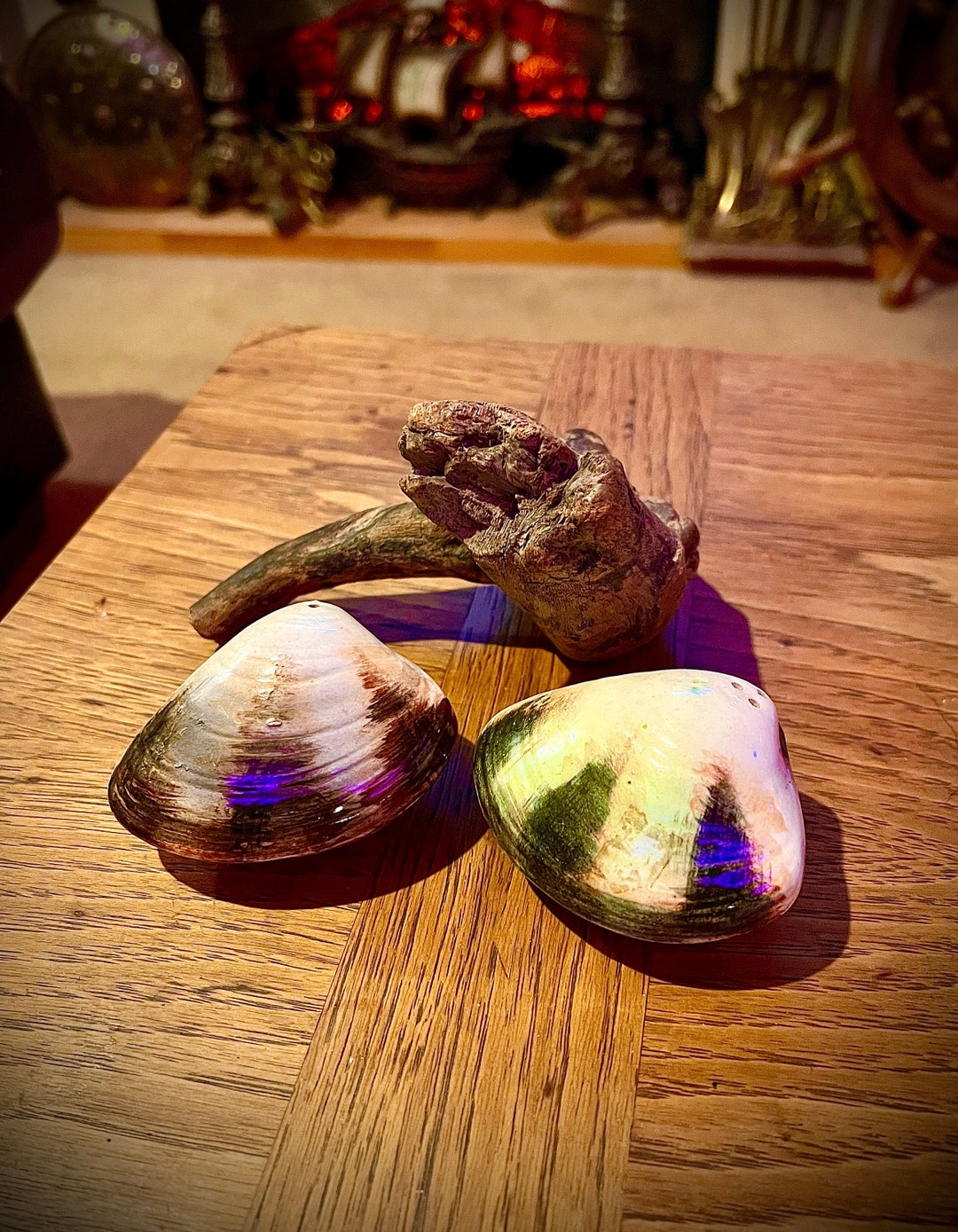 Vintage Clams Set Salt and Pepper Shaker Beach Tiki Style - Etsy