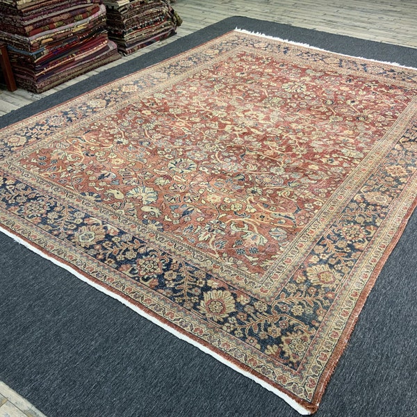 Vintage Mahal Rug - Etsy