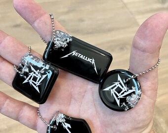 Metallica Keychain - Etsy