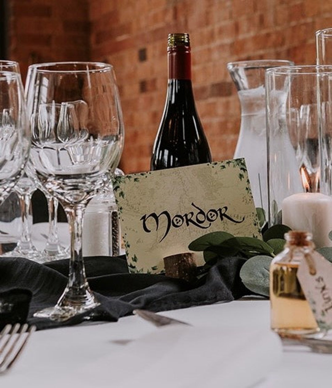 Lord of the Rings Table Names. Set of 20. Instant Download. - Etsy