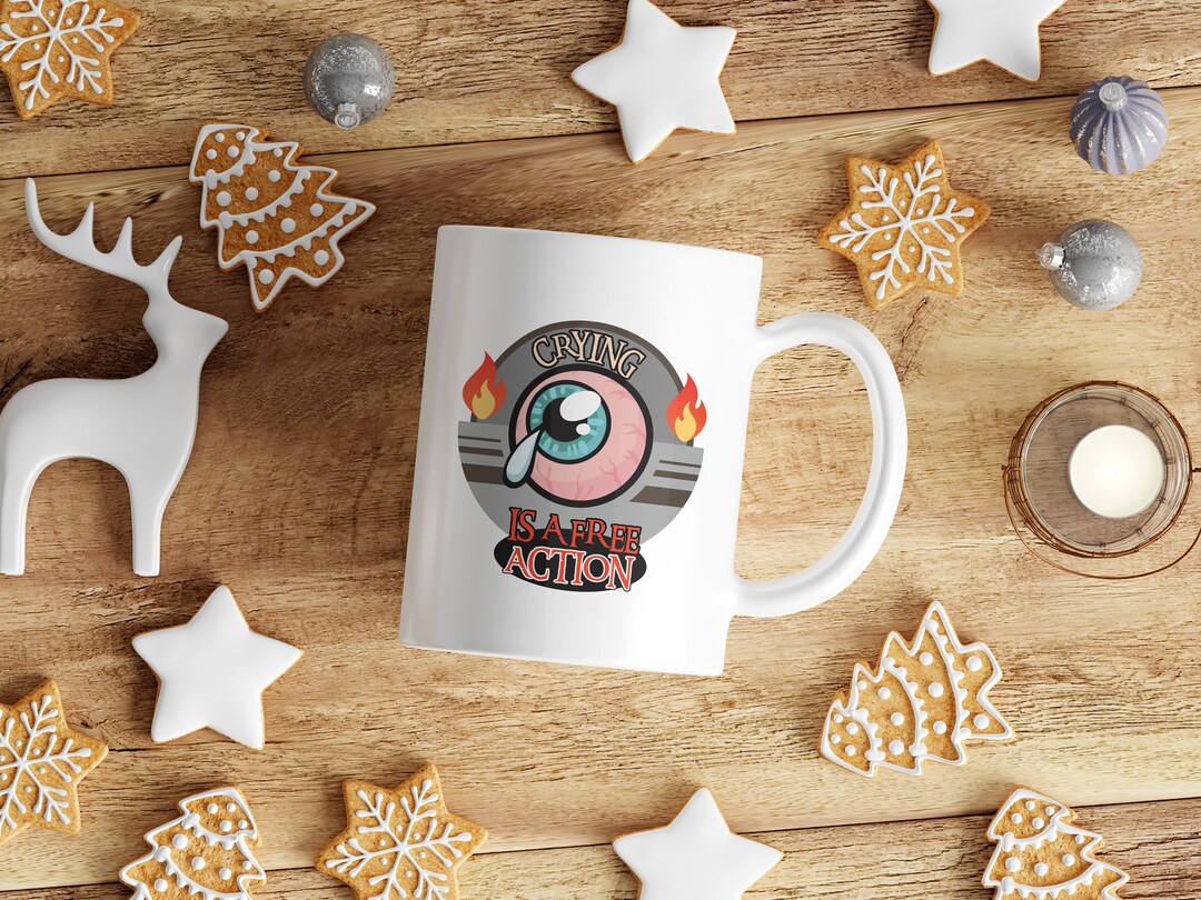 Dungeons and Dragons | Dnd | Crying is a Free Action | Mug | Dungeons ...