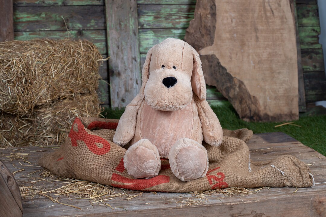 Mumbles Dog Teddy Bear With Personalised Customisable T-shirt - Add Any ...