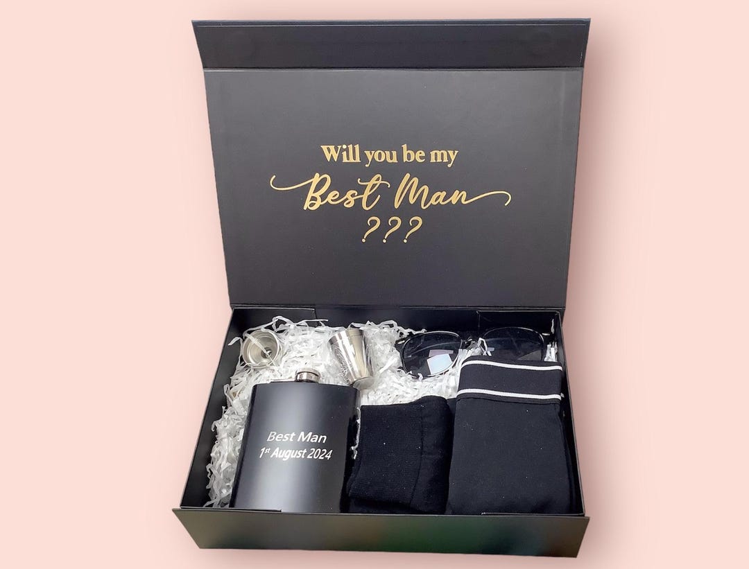 Will You Be My Best Man? Groomsman, Best Man Gift, Best Man Proposal ...