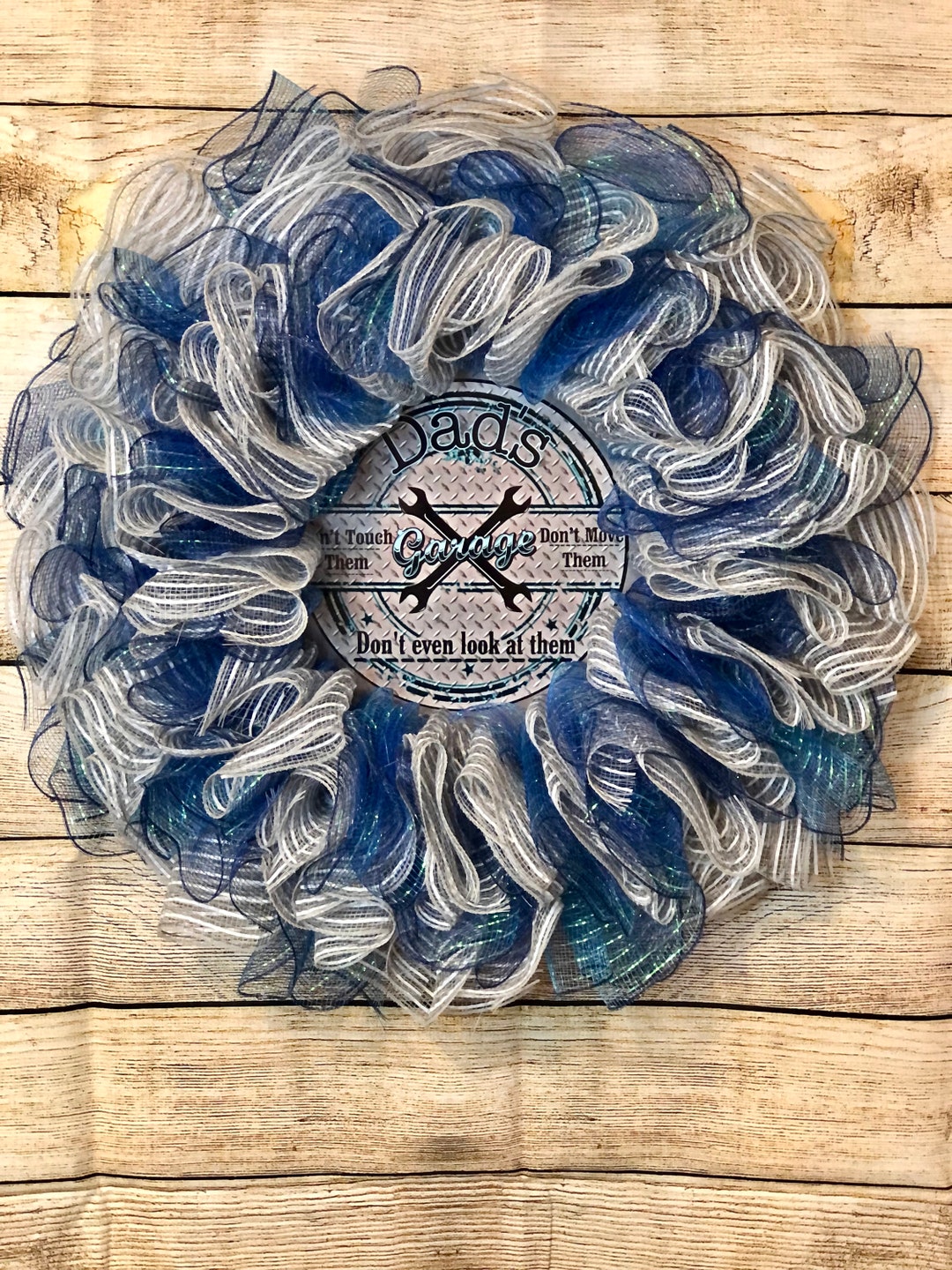 Father’s Day Wreath, Garage Wreath, Man Cave Decor, Gift for Him, Year ...