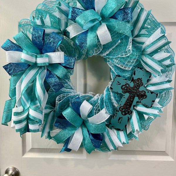 Religious Wreath - Etsy