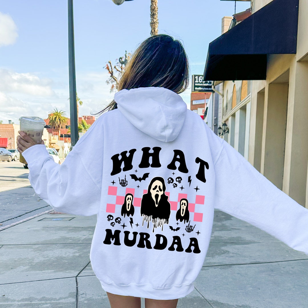 What Murder Svg, Funny Halloween Svg, Spooky Svg, Scary Face Svg, Ghost ...