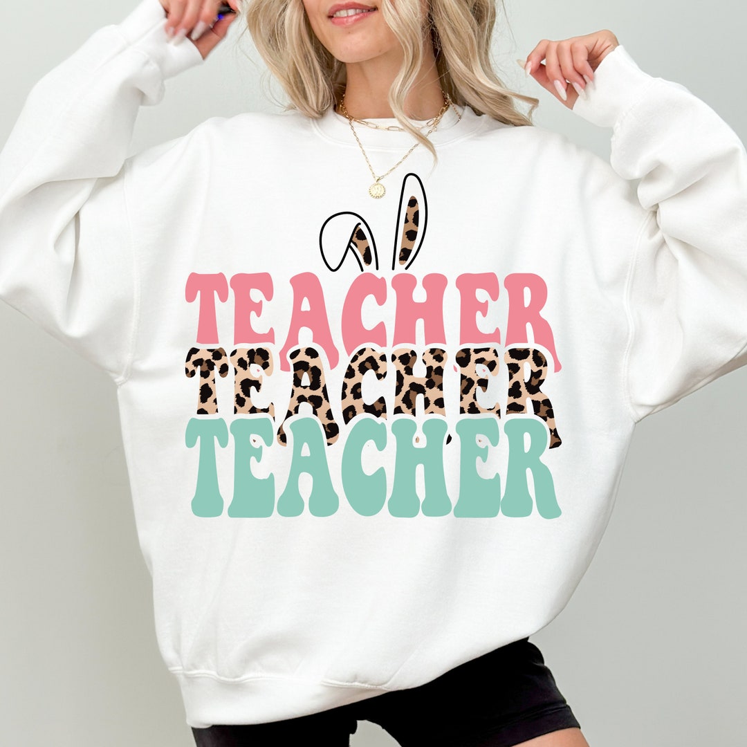 Easter Teacher Png, Teacher Bunny Png, Easter Png, Bunny Teacher Png ...