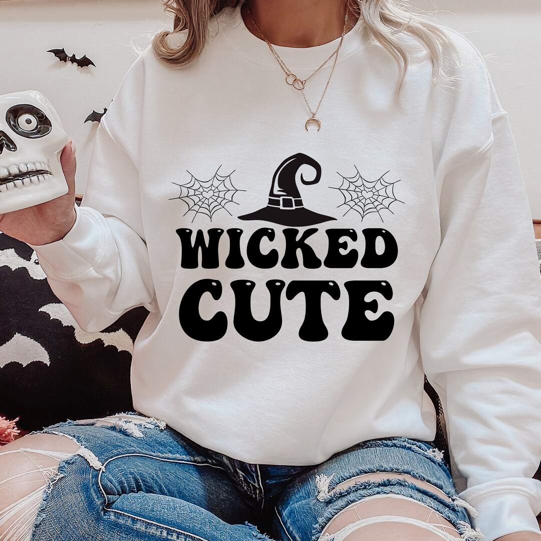 Wicked Cute Svg, Wicked Svg, Witch Svg, Halloween Svg, Ghost Svg ...
