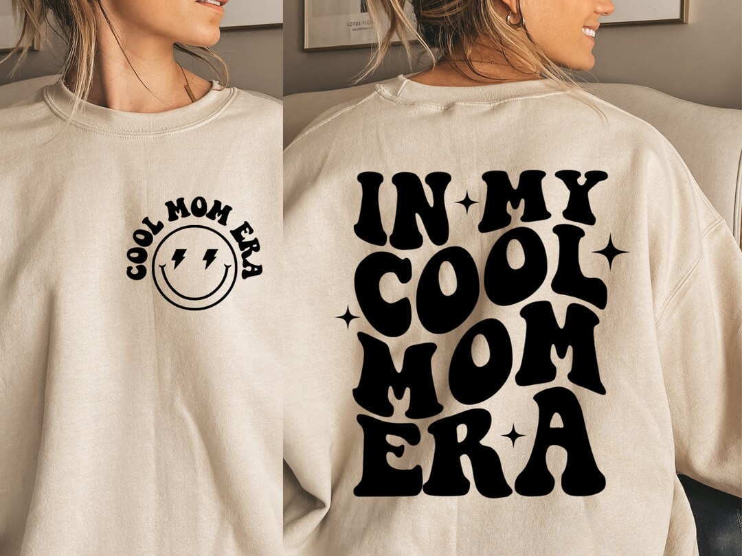 In my cool mom era svg, cool mom era svg, mom svg, aesthetic svg, mama ...