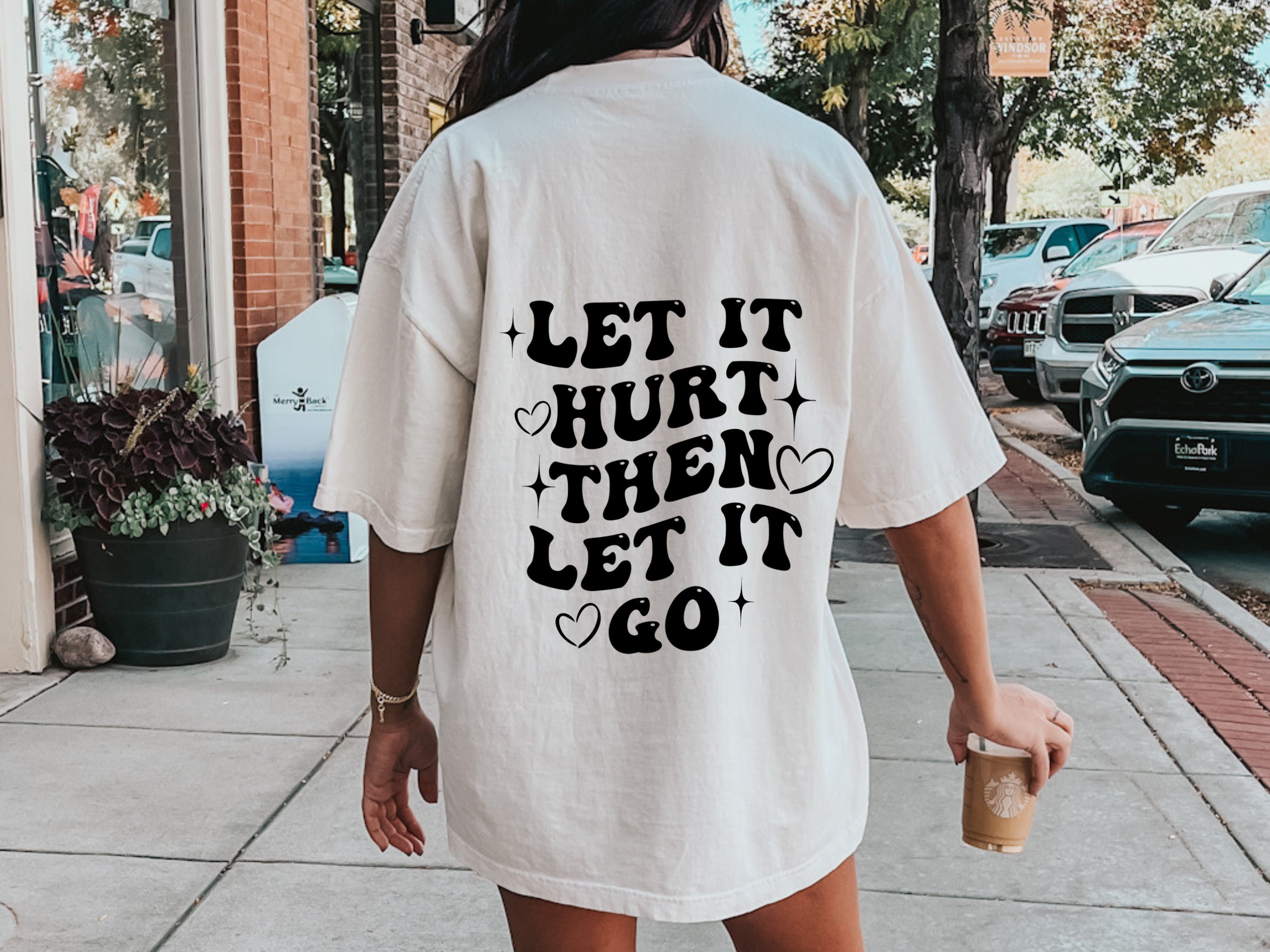 Let It Hurt Then Let It Go Svg Popular Svg Insprational Svg - Etsy