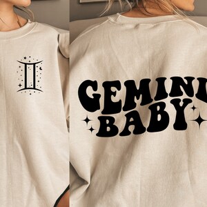 Gemini Baby Svg Zodiac Svg Svg Bundle Svg Files Zodiac - Etsy