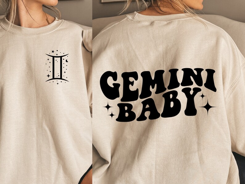 Gemini Baby Svg Zodiac Svg Svg Bundle Svg Files Zodiac - Etsy