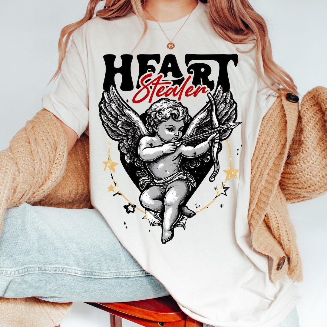 Heart Stealer Png, I Steal Hearts Png, Retro Valentine Png, Vintage ...