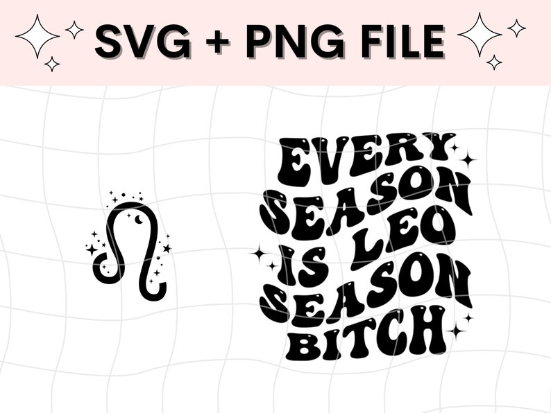 Every Season is Leo Season Svg Zodiac Svg Svg Bundle Leo - Etsy