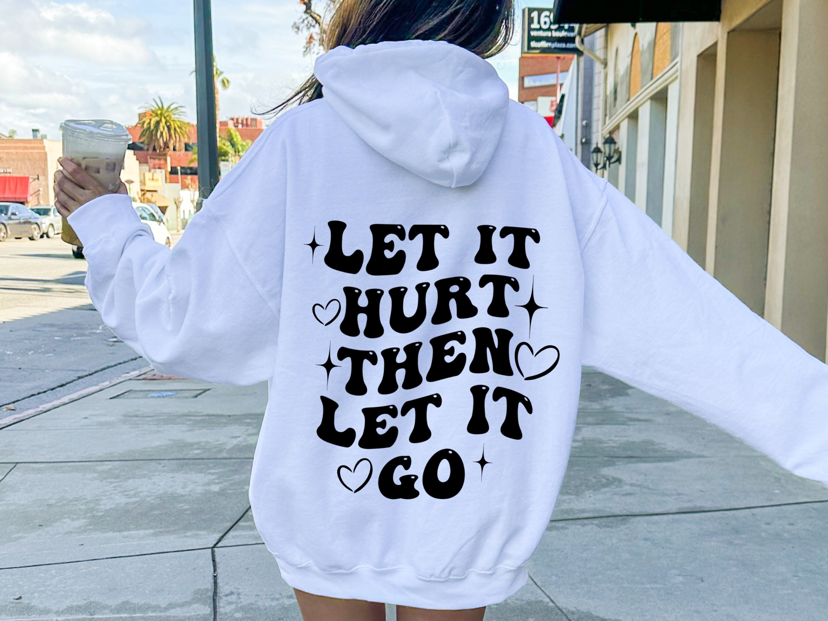 Let It Hurt Then Let It Go Svg Popular Svg Insprational Svg - Etsy