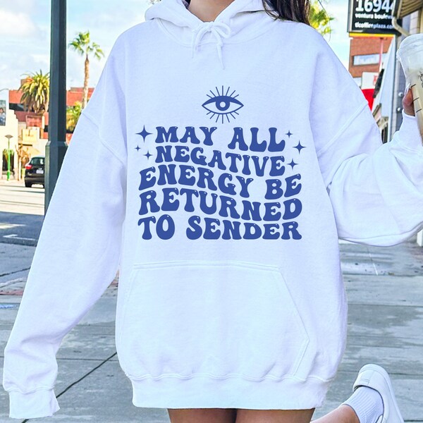 May All Negative Energy Be Returned to Sender Svg - Etsy