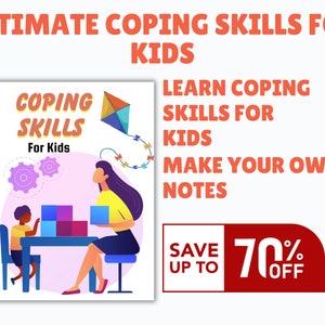 Ultimate Coping Skills Kids Toolbox, Education Handout and Worksheet ...