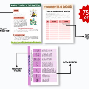 Ultimate CBT Worksheets Mega Bundle for Therapist, Psychologist or ...