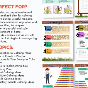 Calming Plan Worksheet, Psychology Resources, Inner Critic, Boundaries ...