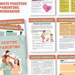 Positive Parenting PRINTABLE Workbook: Emotion Coaching Guide, Managing ...
