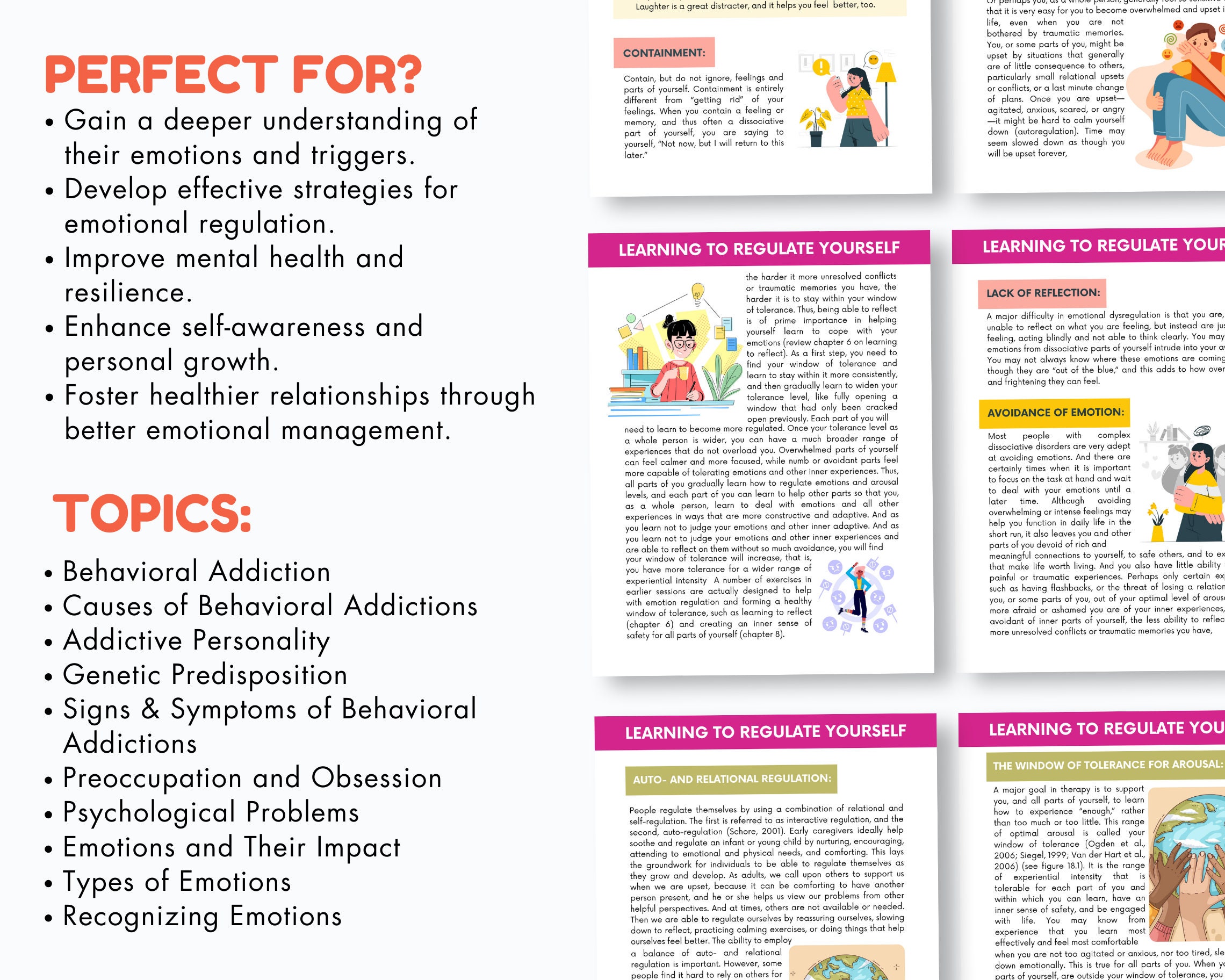 Understanding the Emotions Worksheets, Sitting With Our Emotions ...