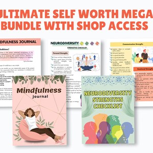 Self Worth Worksheet and Cards Bundle, Self Esteem, Confidence, Teen ...