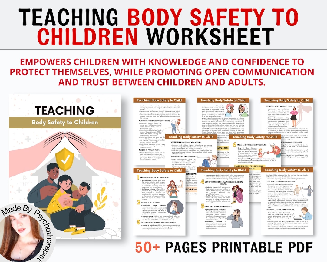 Teaching Body Safety to Children: Parenting, Education Tools and ...