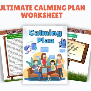 Calming Plan Worksheet, Psychology Resources, Inner Critic, Boundaries ...