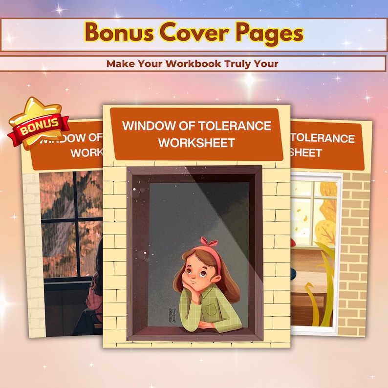 Window of Tolerance Worksheets: Emotional Regulation, 96+ Pages, 10 ...