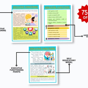 Executive Functioning Worksheets, ADHD Worksheets, Executive ...