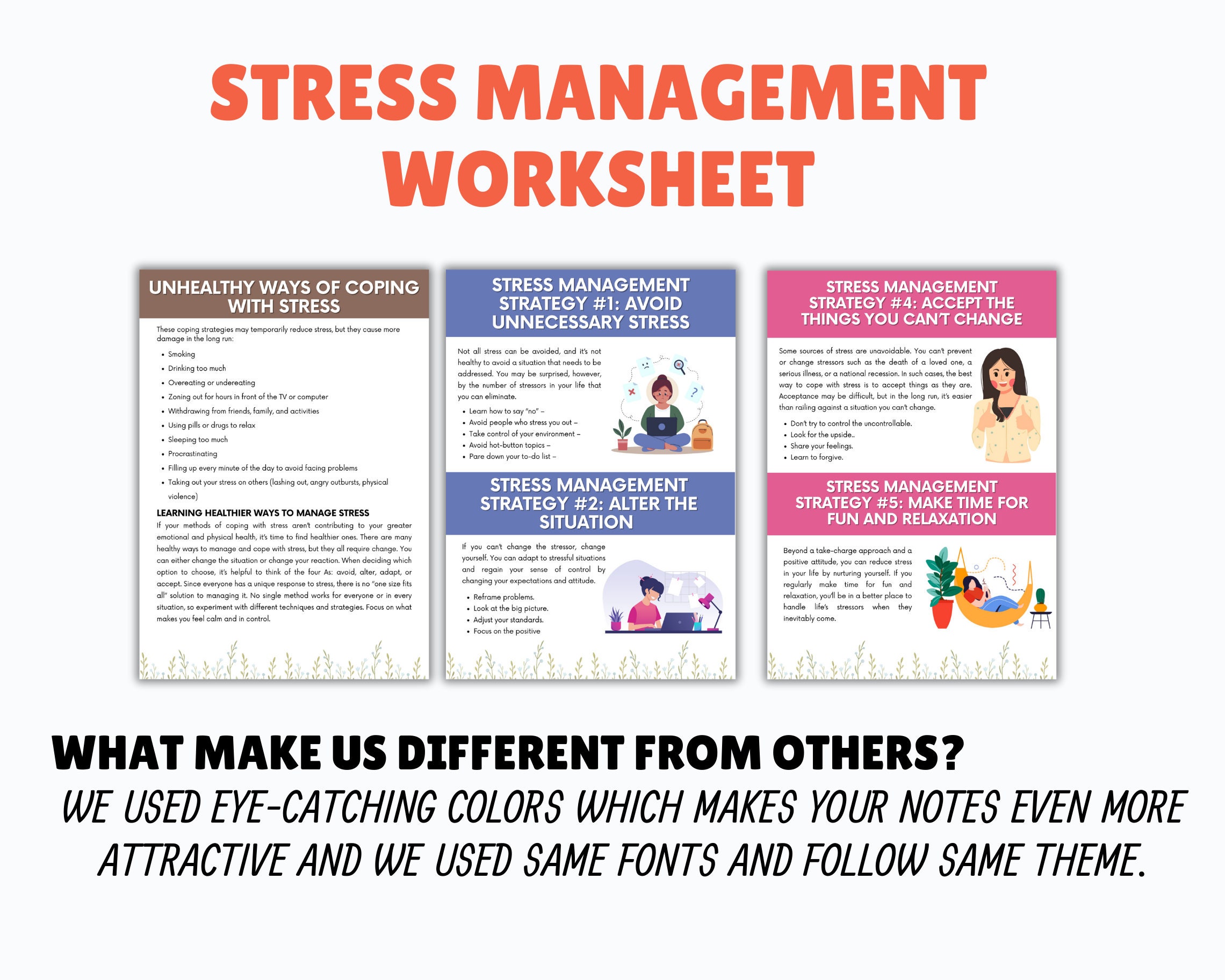 Understanding Stress and Stress Management Psychoeducation Tools and ...