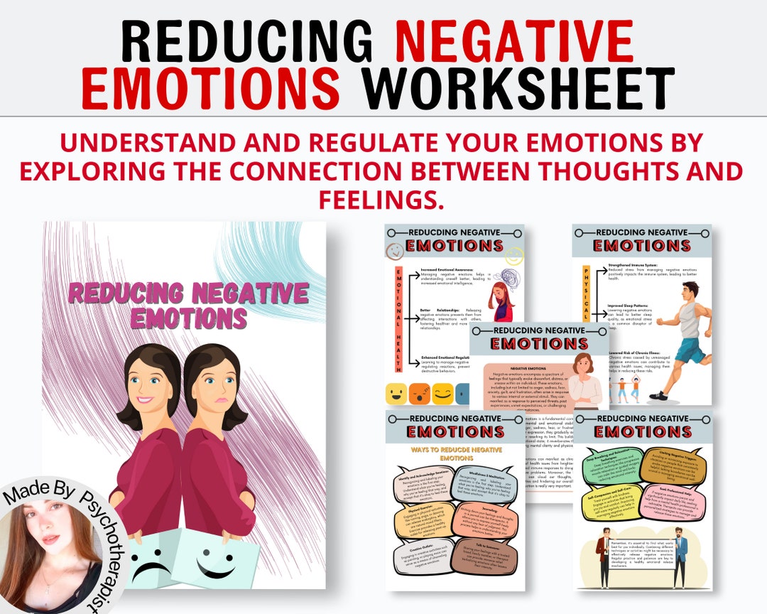 Identifying and Coping With Emotions Digital Print for Mental Health ...