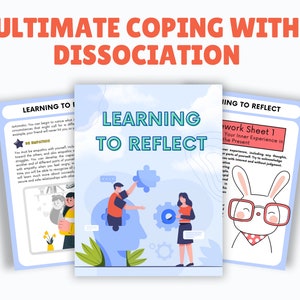 Dissociation Worksheets, Learning to Reflect Workbook Dissociation ...