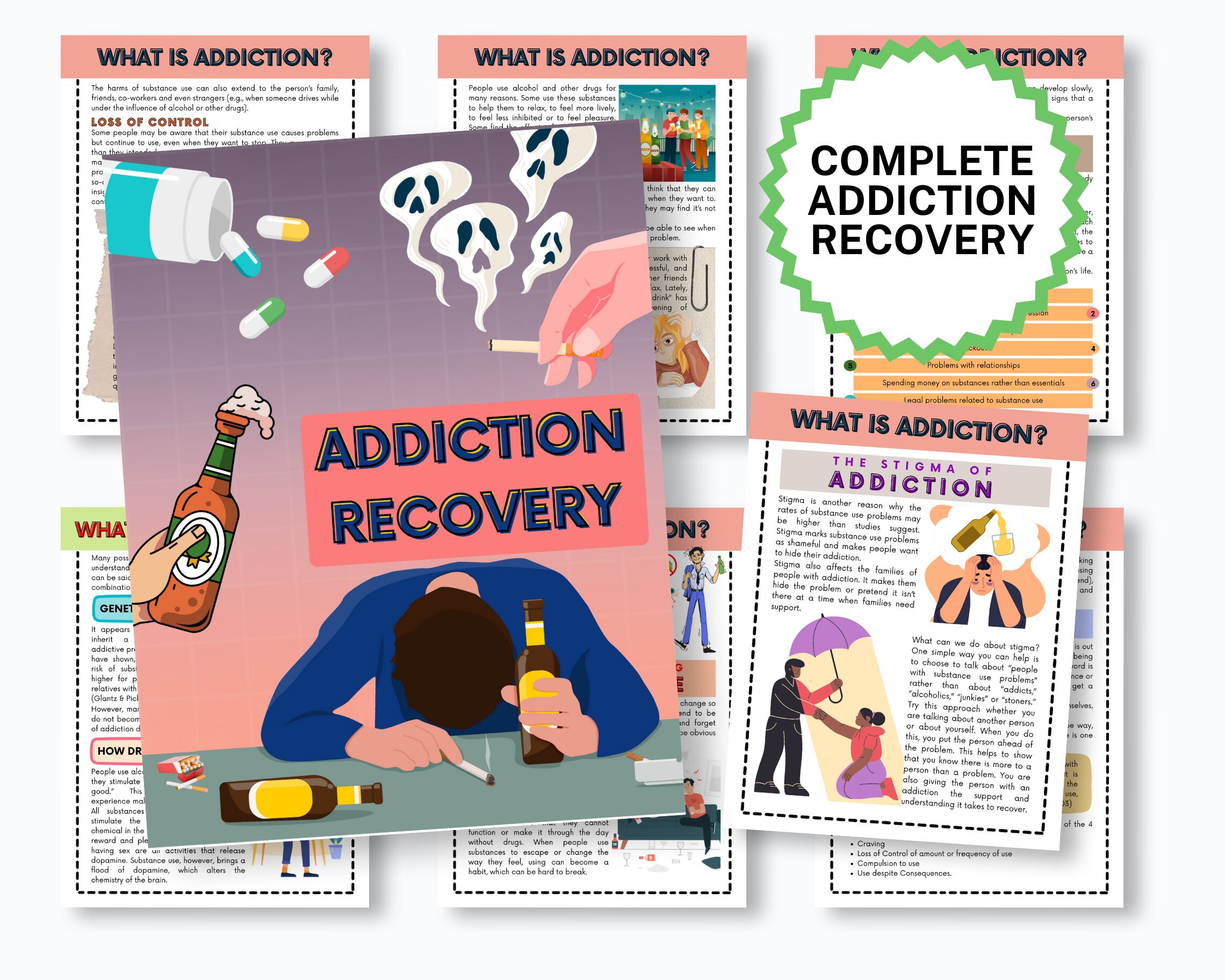 Addiction Recovery Workbook Addiction Recovery For Adults Therapy