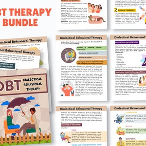 DBT MEGA BUNDLE, Dbt Skills, Dbt Workbook, Therapy Worksheet ...