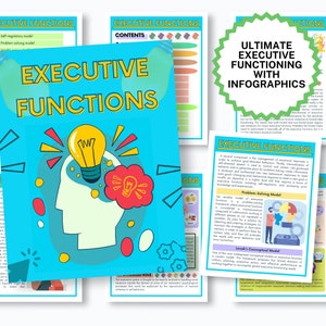 Executive Functioning Worksheets, ADHD Worksheets, Executive ...