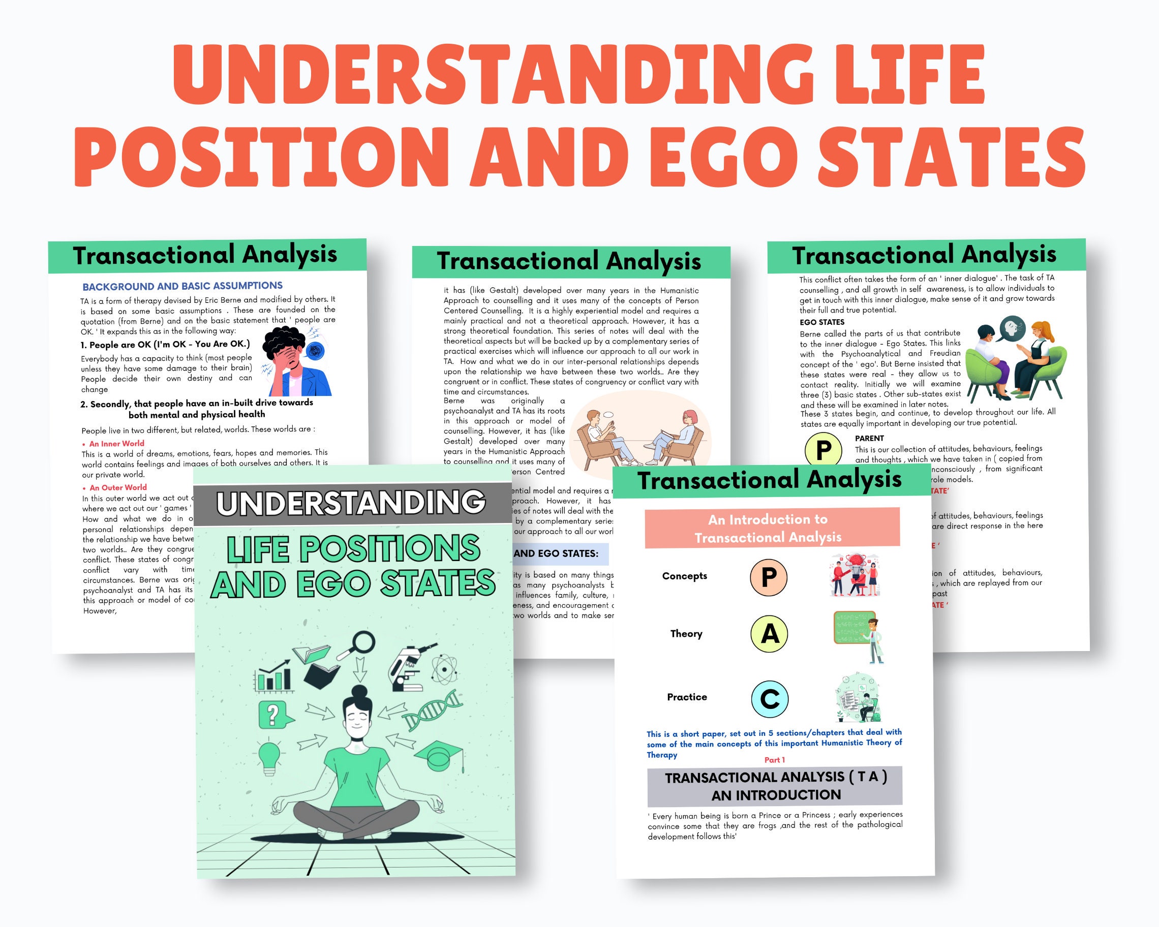 Understanding Life Position and Ego States, Psychology Resources, Inner ...