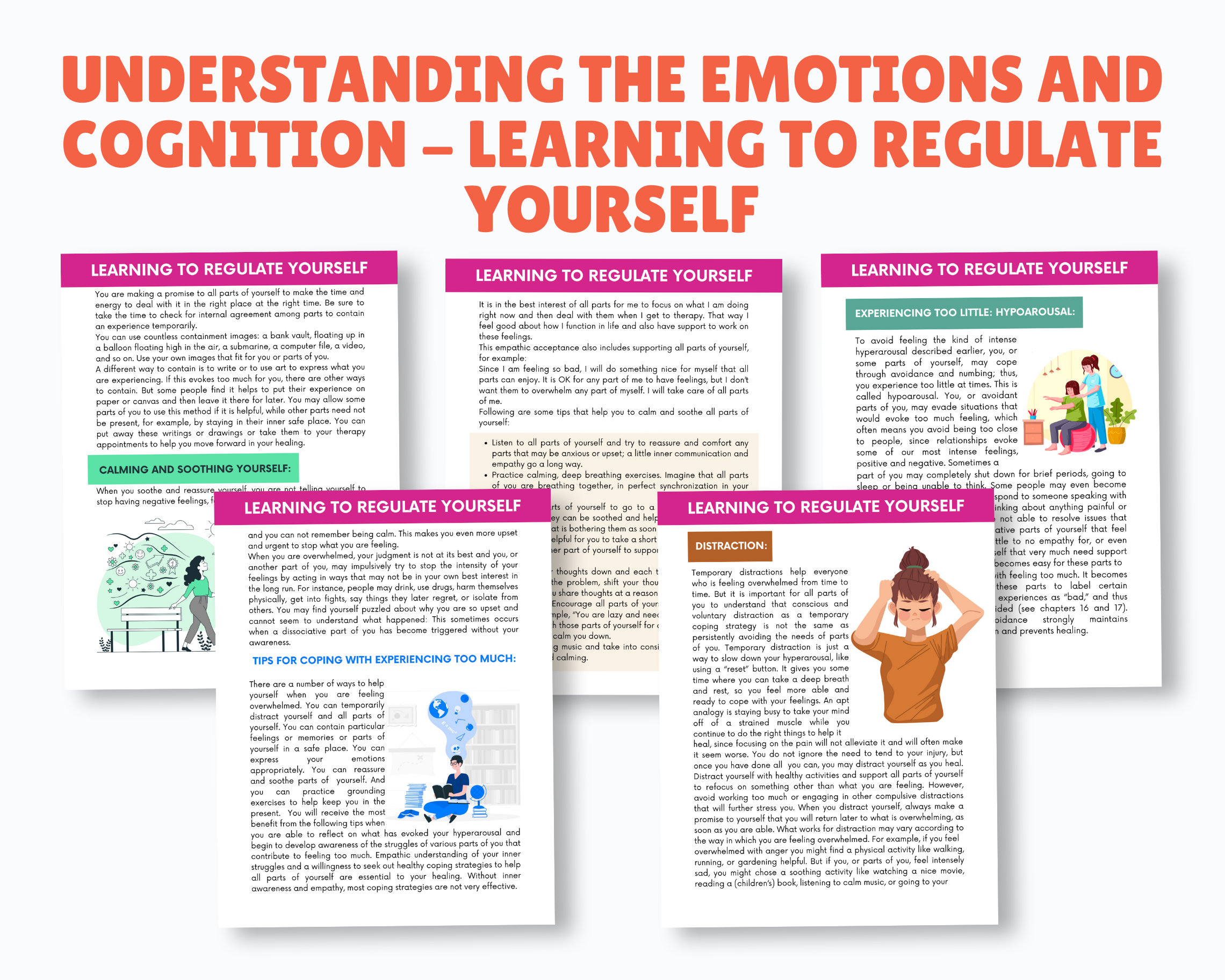 Understanding the Emotions Worksheets, Sitting With Our Emotions ...