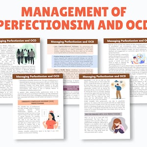 Ultimate OCD Therapy Worksheets Bundle, CBT, Obsessive Compulsive ...