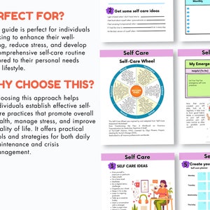 Self Care Journal, Self Care Workbook Worksheets, Self Love, Burnout ...