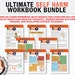 Self-harm Coping Workbook for Teen Mental Health & Reflective Teen ...