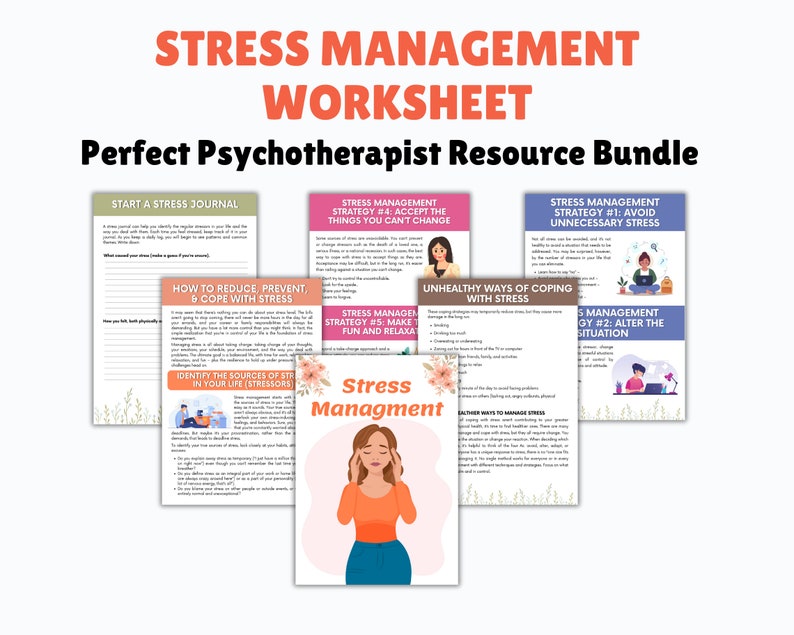 Understanding Stress and Stress Management Psychoeducation Tools and ...